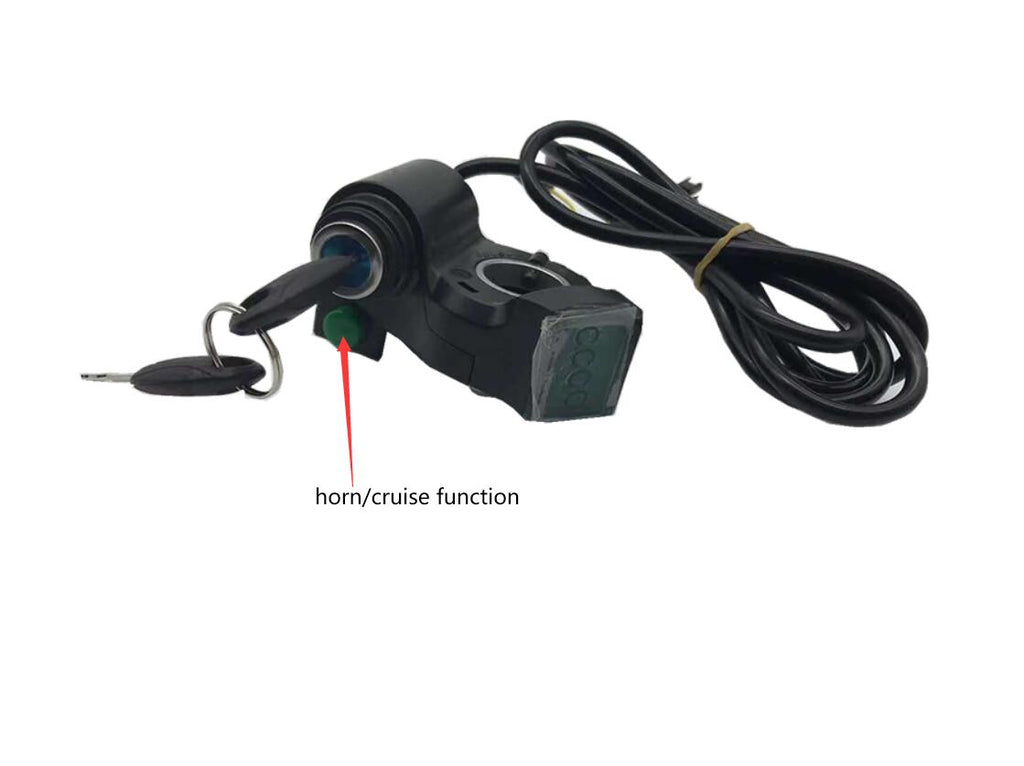 Thumb Throttle with Key Lock, LCD Display Battery Voltage for Electric ...